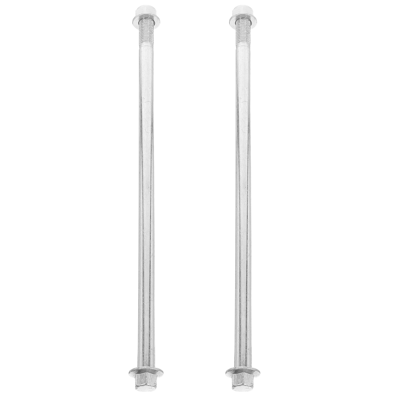HEMOTON 2 Pcs Front Rear Axle M10 Motorcycle Wheel Axle Replacements ...