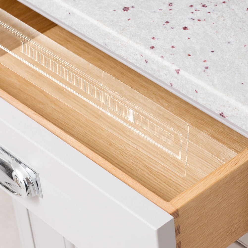 HEMOTON 2 Pcs Kitchen Organizers and Storage Drawer Partitions Divider ...