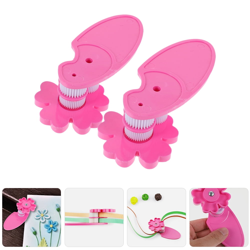 HEMOTON 2 Pcs Paper Crimper Machine Papercraft Shaper Making Tool ...