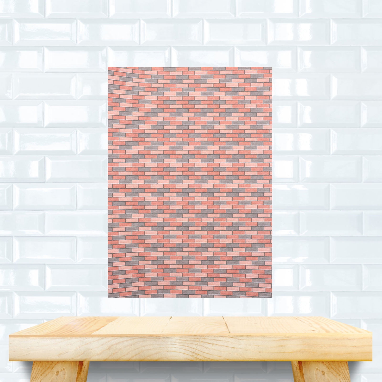 HEMOTON Elegant Miniature Dollhouse Wall Decals with for Creative ...