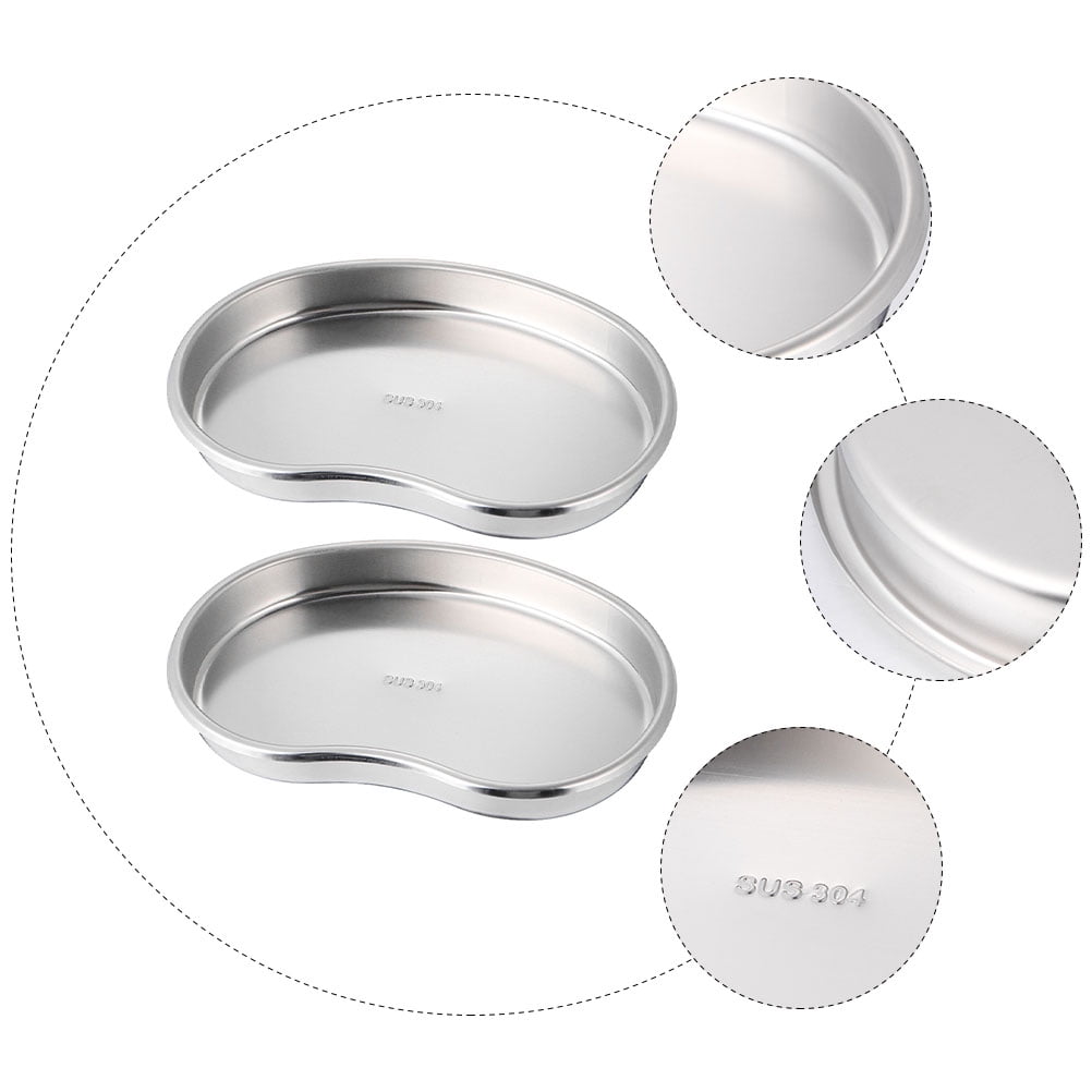 HEMOTON 2 Pcs Removal Tool Teeth Stainless Steel Tray Anti-corrosion ...