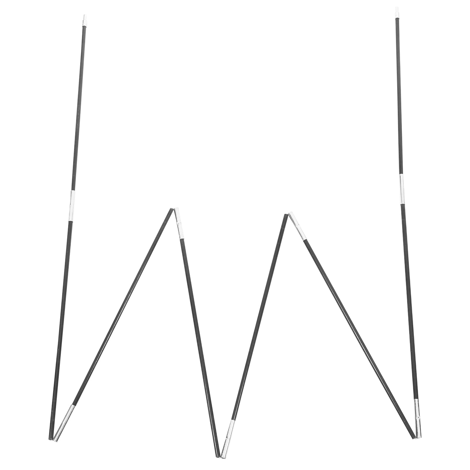 HEMOTON 2 Pcs Tent Pole Kit Fiberglass Universal Outdoor for Camping ...