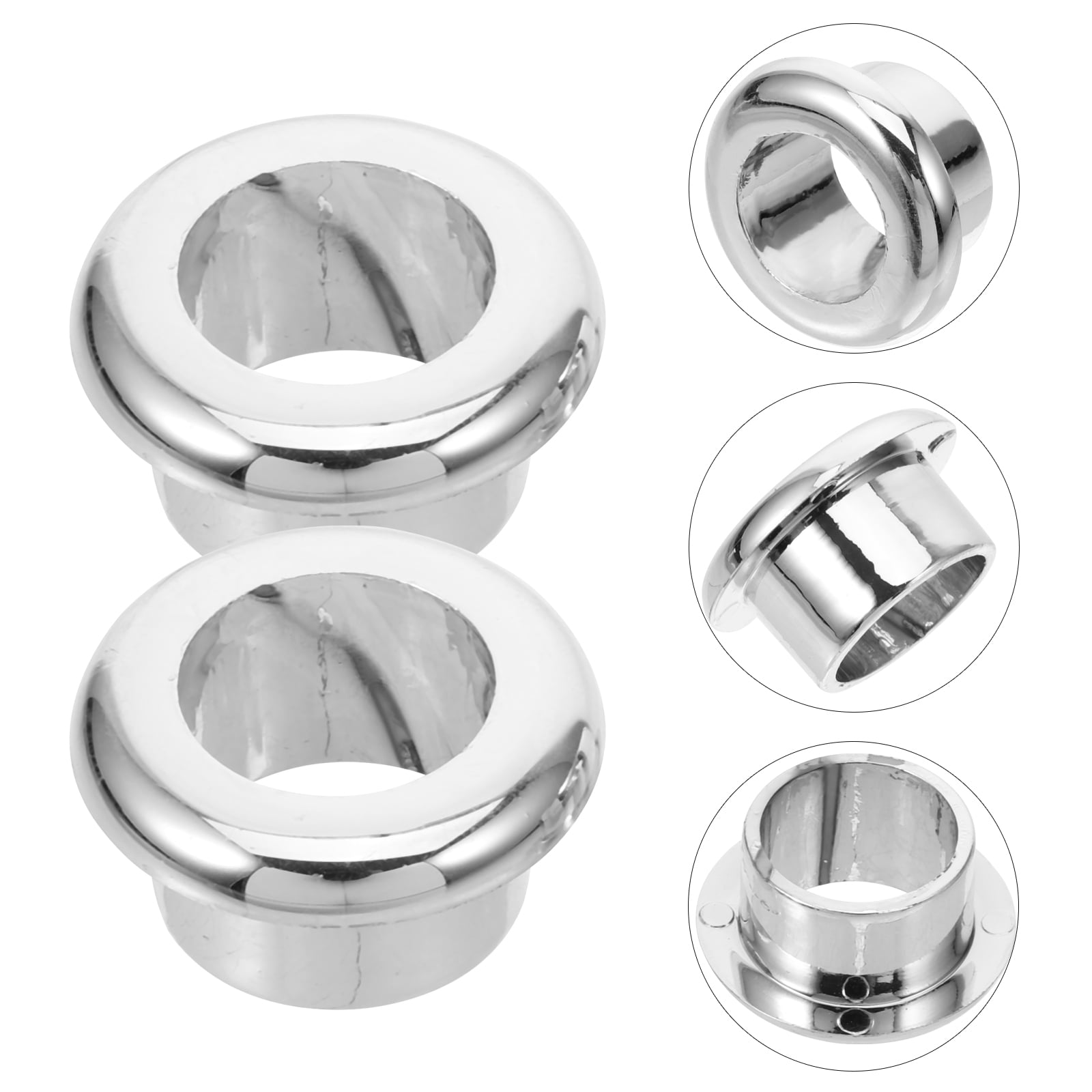 HEMOTON 2 Pcs Wire Cable Hole Covers Desk Grommet Office Protector ...