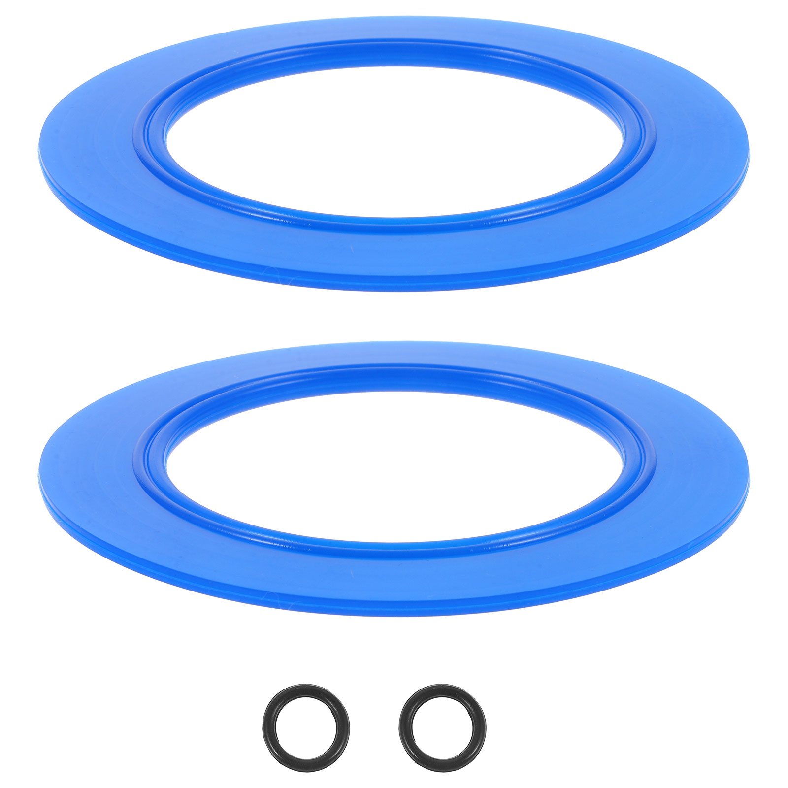 DEEPCRAFF Toilet Ring Seal Flush Valve Seals Silicone Blue Households ...