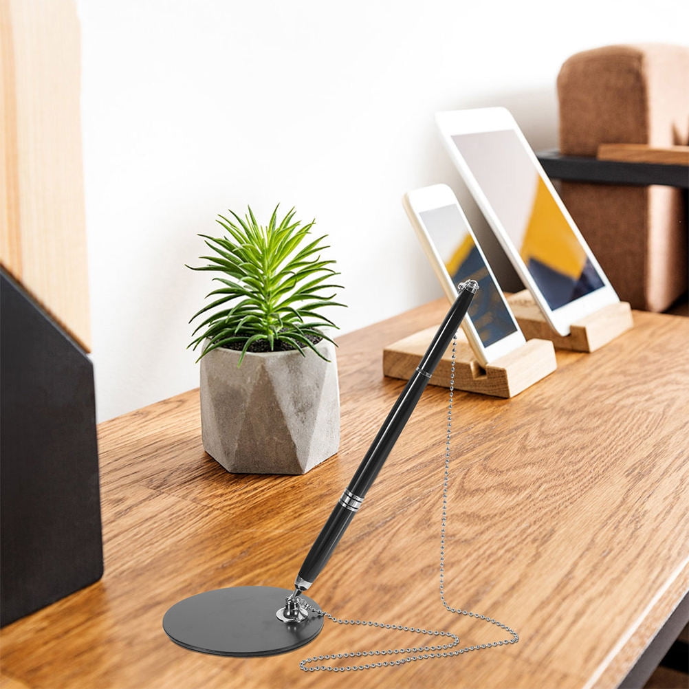 HEMOTON 2 Sets Secure Counter Pens With Adhesive Chain Writing Pen For ...