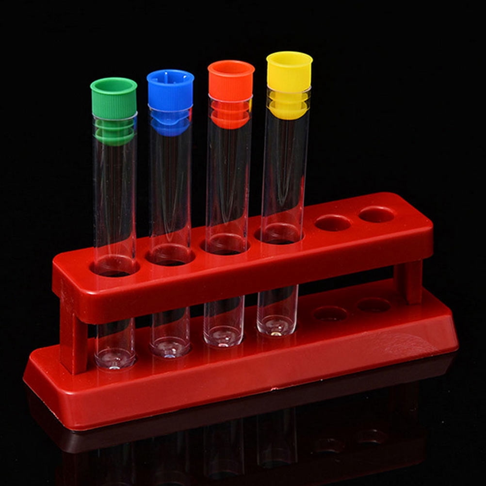 HEMOTON 2 Sets Test Tube Rack Kit Tubes with Lids Reusable Practical ...