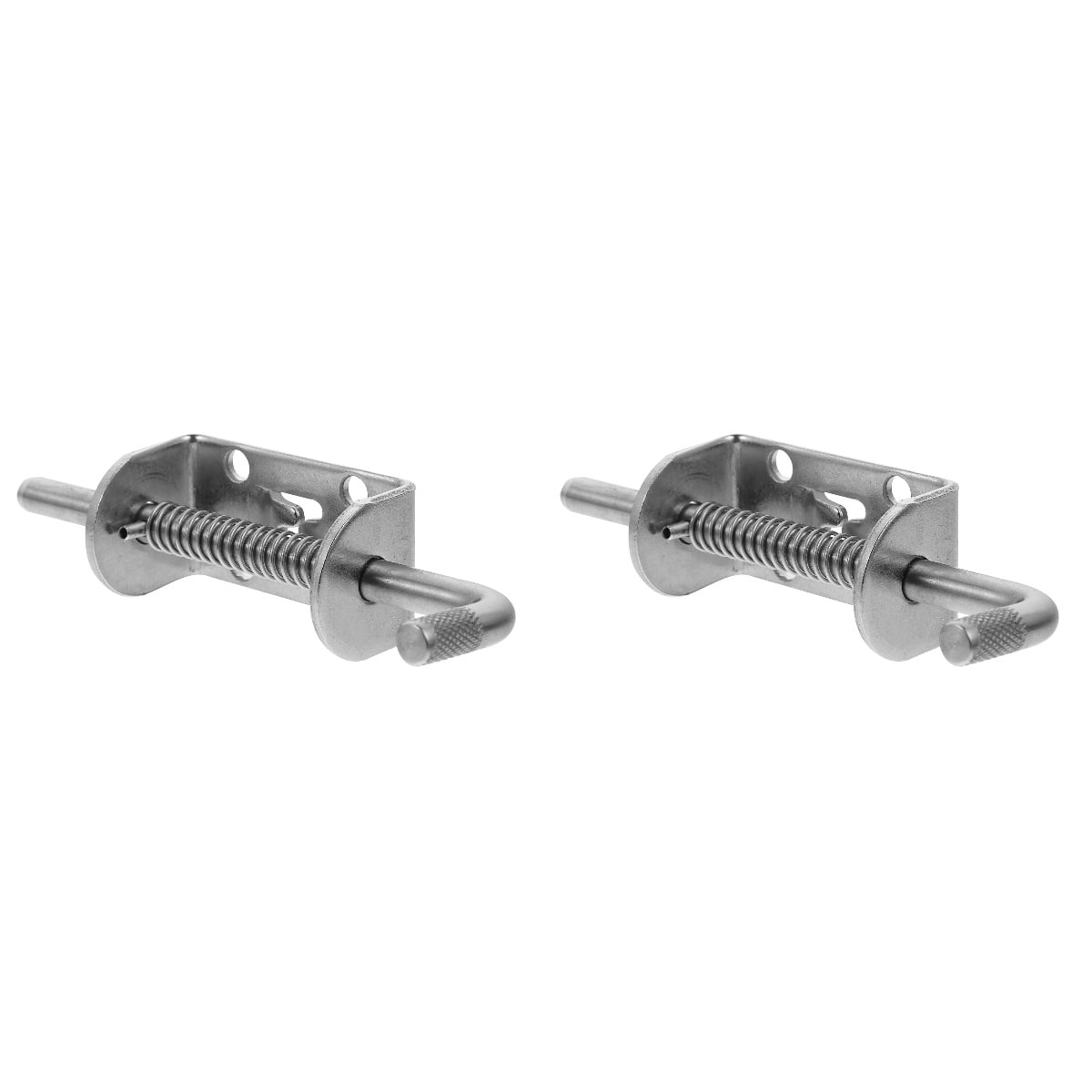 HEMOTON 2 pcs Door Bolt Home Door Lock Useful Gate Safety Lock Spring ...