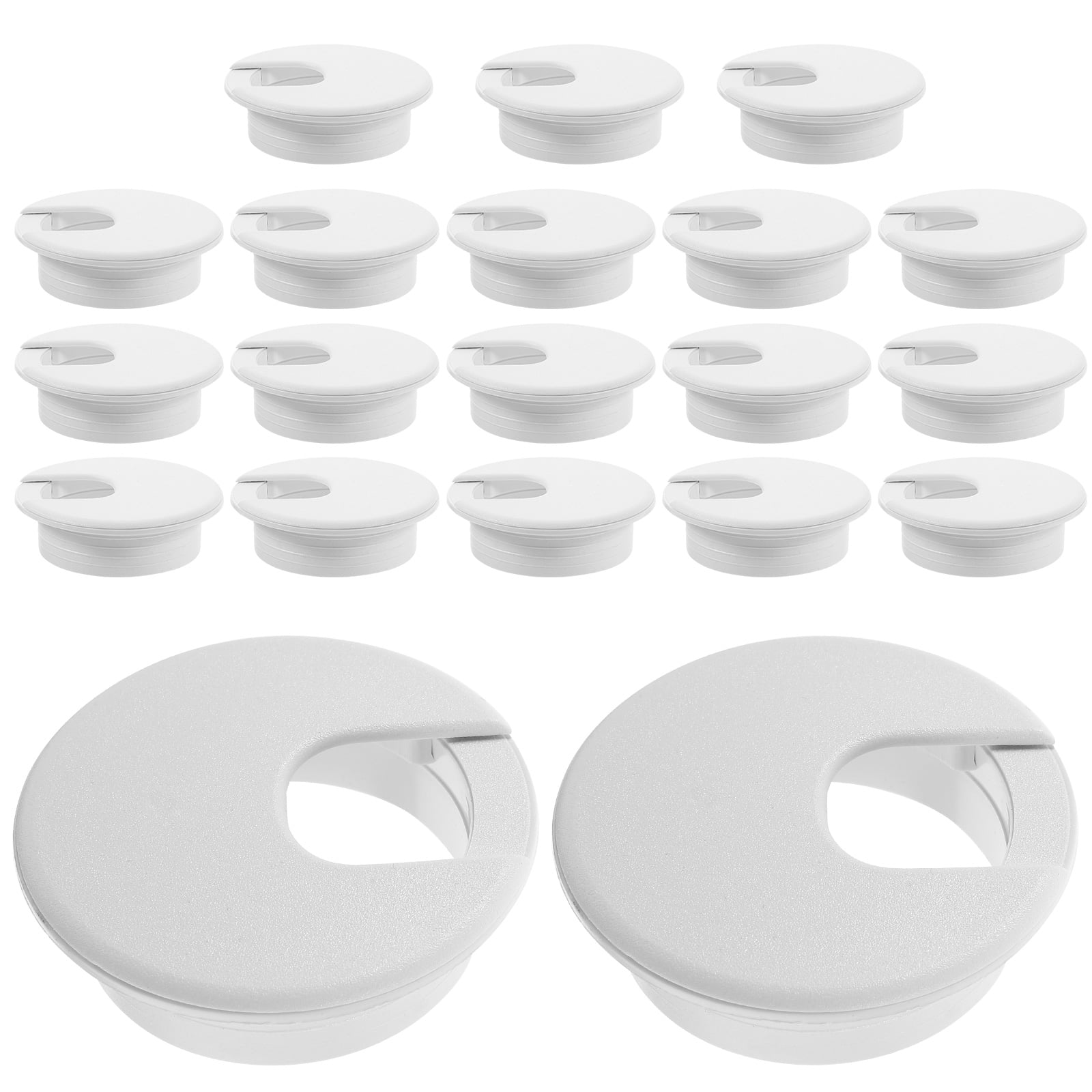 ORDDIART Desk Grommet Plastic 20Pcs 2.5In Hole Diameter - Walmart.com