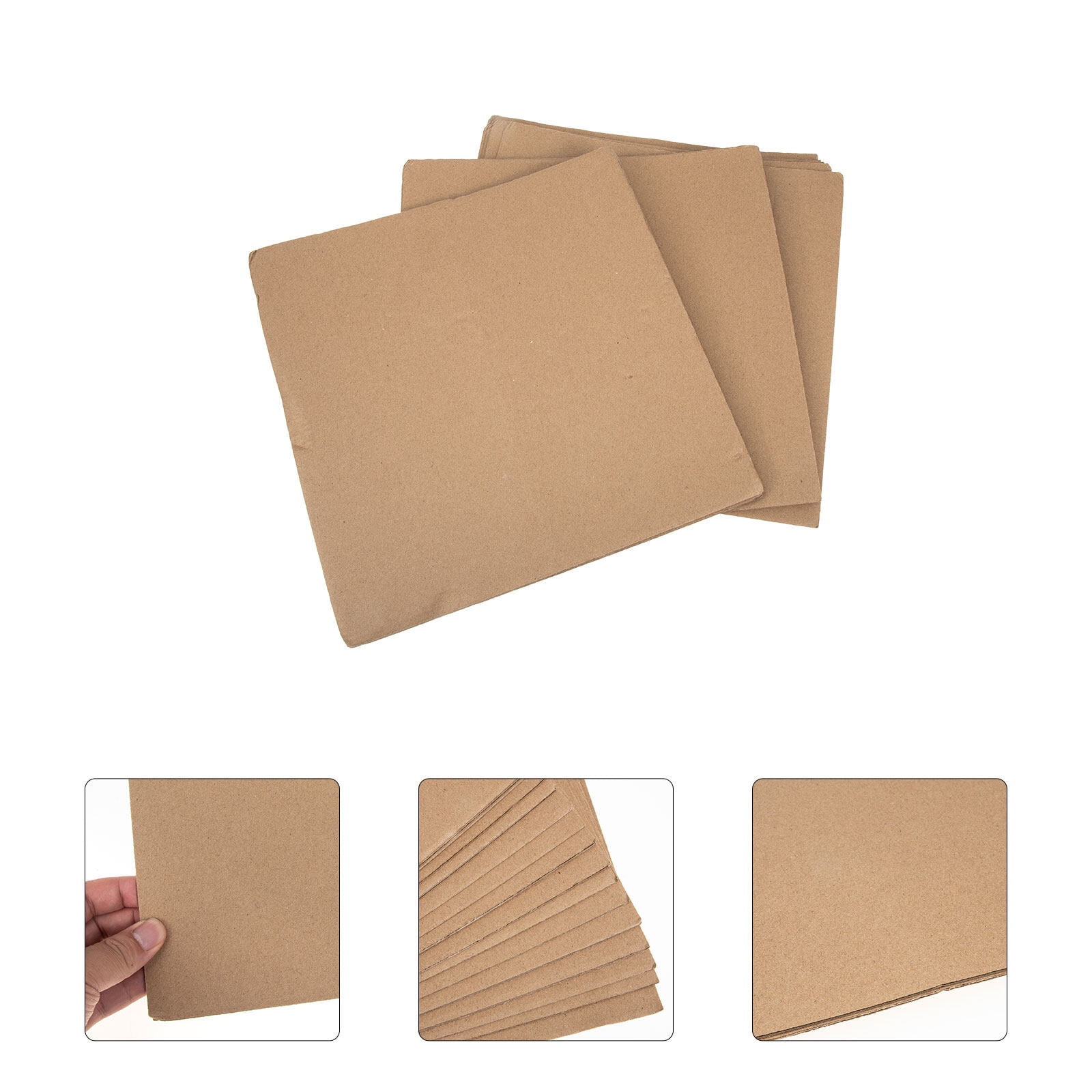 HEMOTON 20 Pcs Cardboard DIY Corrugated Paperboard for Children Baby ...