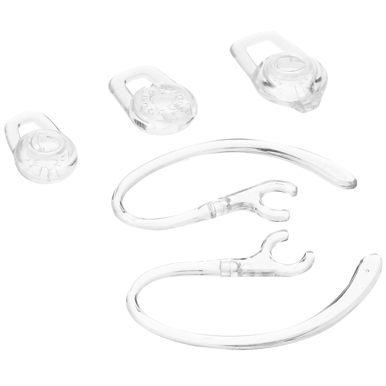 HEMOTON 20 Pcs Earbud Gel Tips and Covers Transparent Synthetic Ear ...