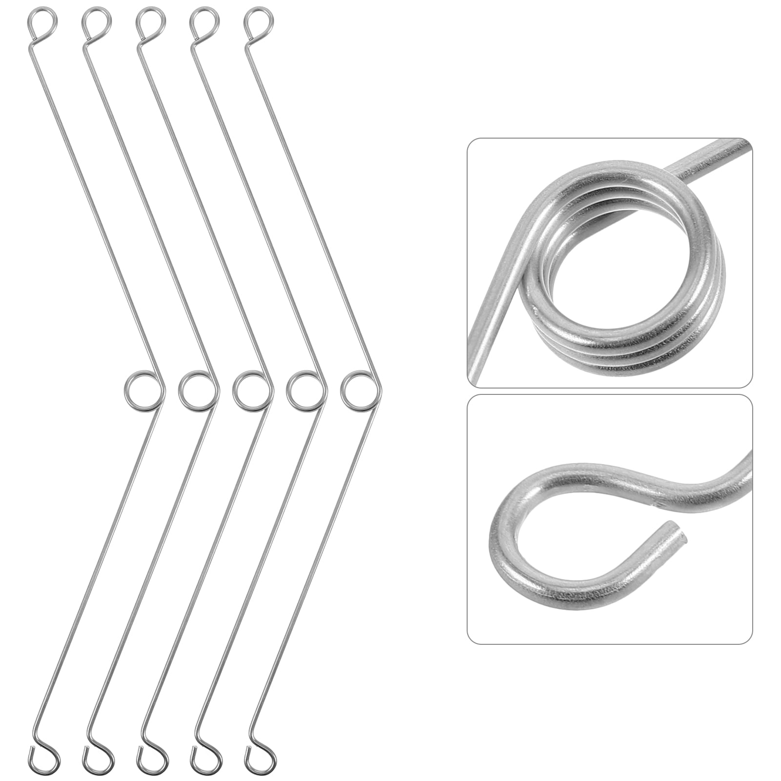 HEMOTON 20pcs Lighting Spring Clips Springs Metal Light Trims for ...