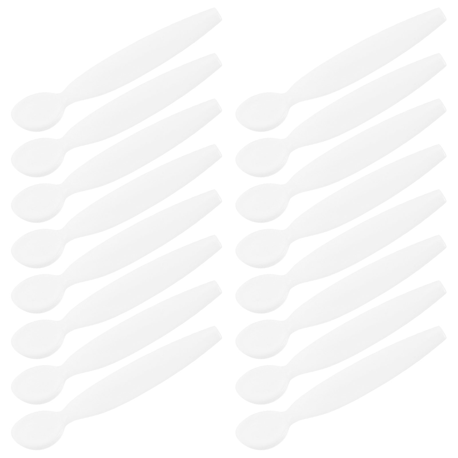 HEMOTON 20 Pcs Facial Cream Stick Eye Spoon Moisturizing Hand Face ...