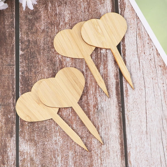 HEMOTON 20 Pcs Potted Plant Labels Sign Flowers Marking Poles - Walmart.com