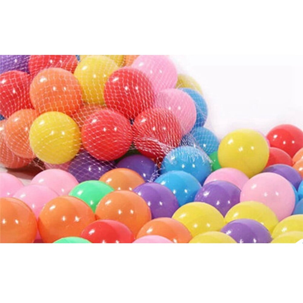 HEMOTON 200 Pcs Colorful Wave Balls Splash Pad for Kids Giant Pit Big ...