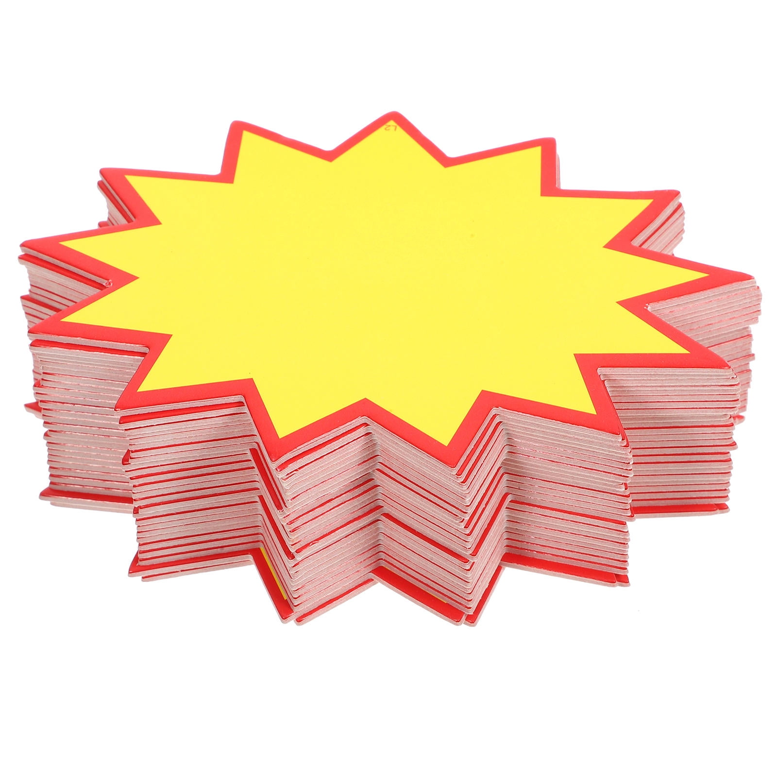 HEMOTON 200pcs Sale Tags Sale Pricing Signs Shop Price Tag Price Burst ...