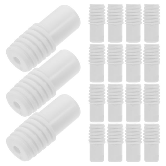 HEMOTON 20pcs Broom Handle Threaded Connectors Replacement Broom Handle ...