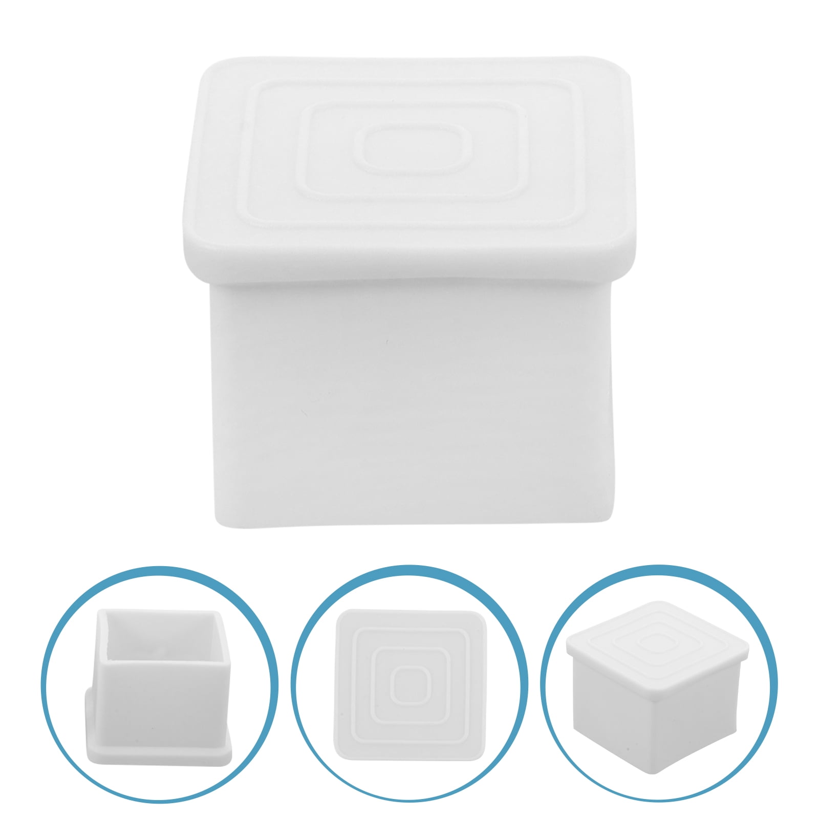 HEMOTON 20pcs Chair Leg Floor Protector Table Leg Cover Chair Leg Cap ...