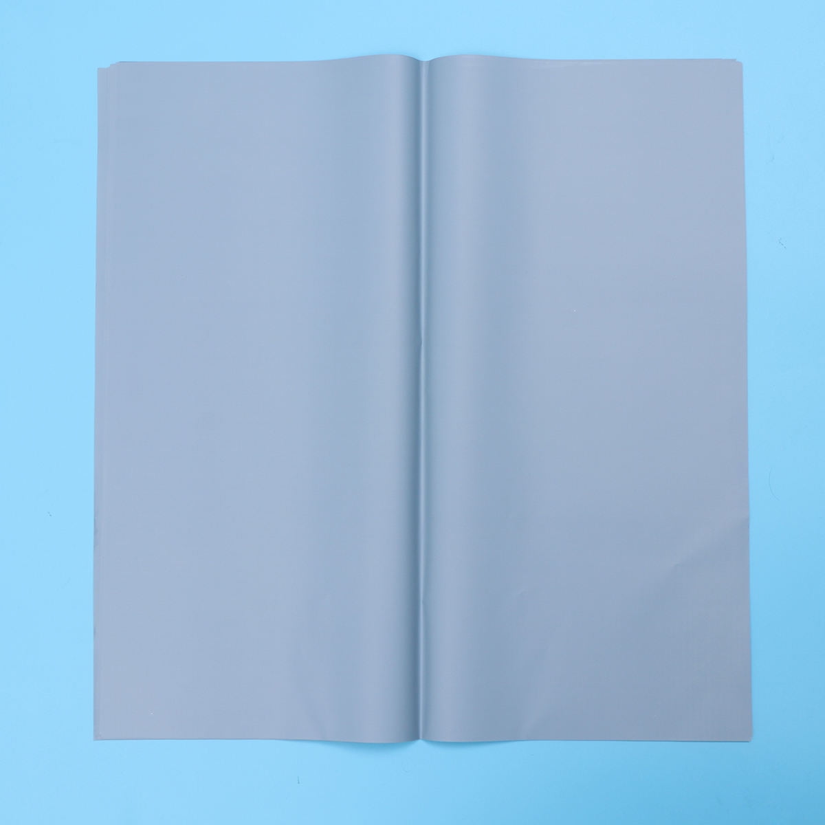 HEMOTON 20pcs Packaging Papers Two Colors Waterproof Wrapping Paper for Flower Gift (Green Grey ...