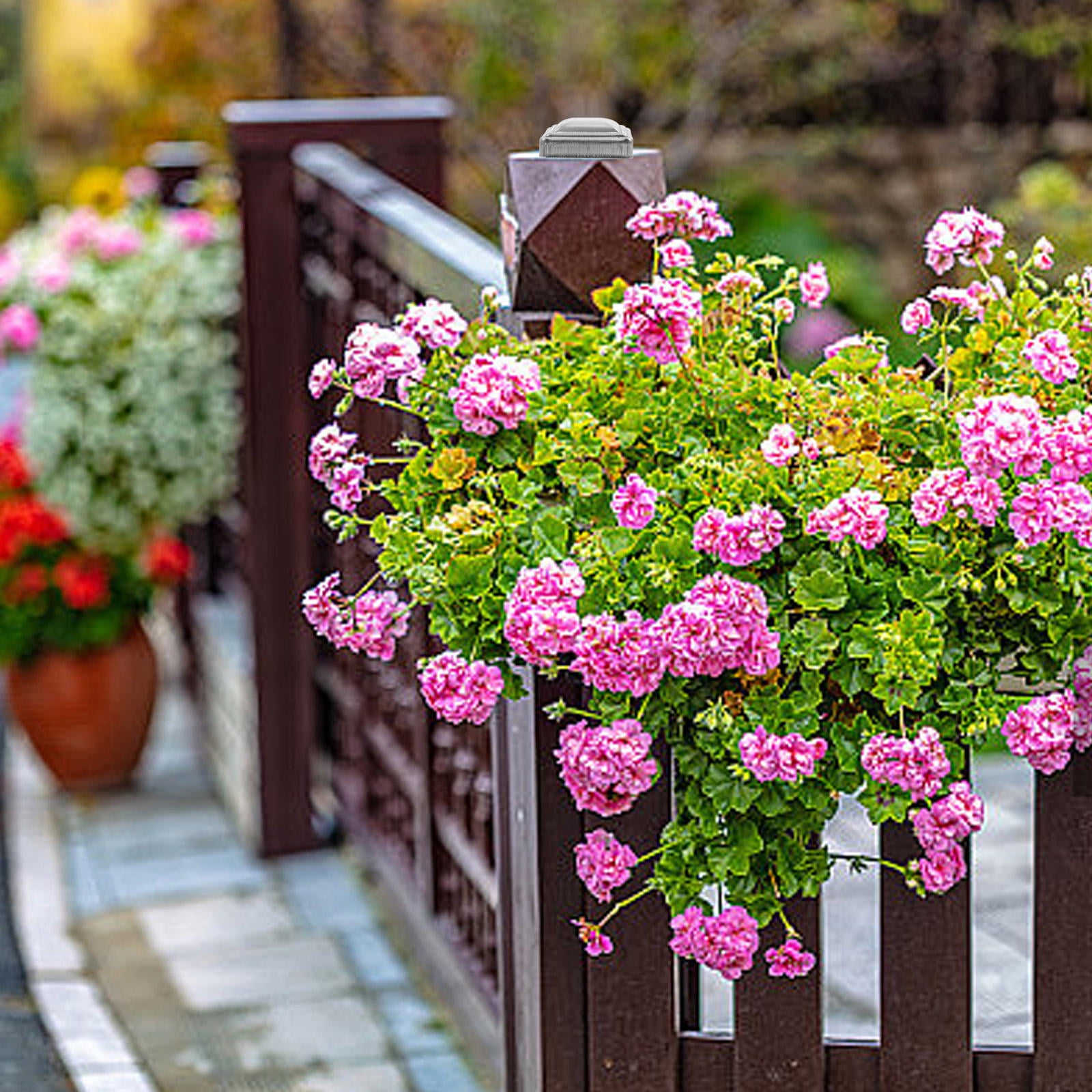 HEMOTON 20pcs Post Caps Cover Decorative Fence Post Caps Replacement ...