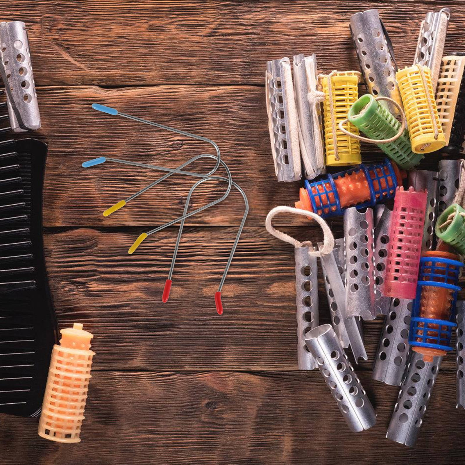 HEMOTON Pcs Curler Clips for Hot Rollers Dry Electric Shaped Travel ...