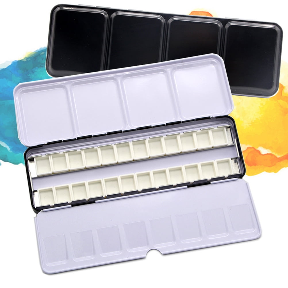 DEEPCRAFF Wet Palette Abs White For Art Enthusiasts Color Mixing 24Pcs ...