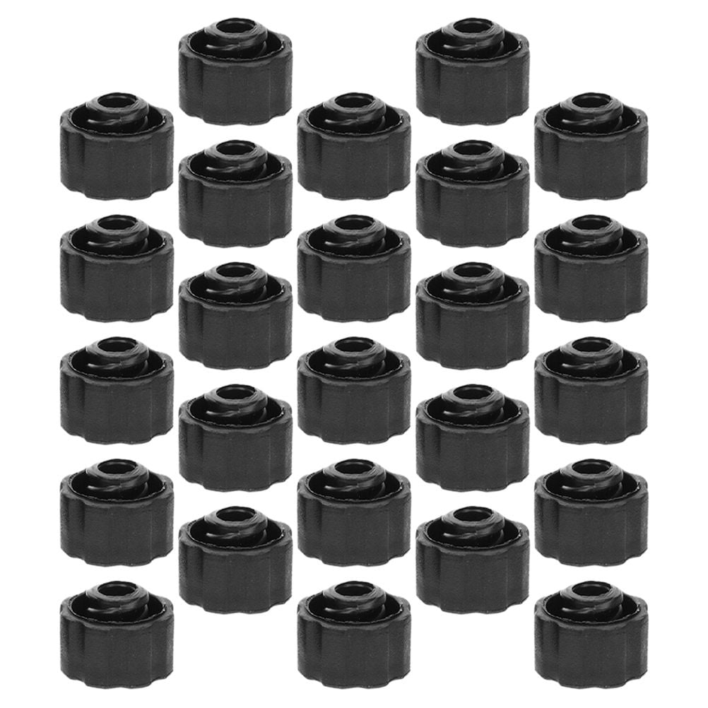 HEMOTON 25pcs Syringe Caps Syringe Tip Caps Replacement Syringe Tip ...