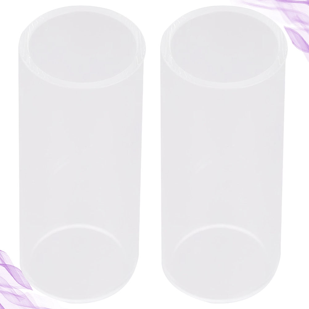 HEMOTON White Glass Guitar Slide 7cm for Clear Sound and Sustain ...