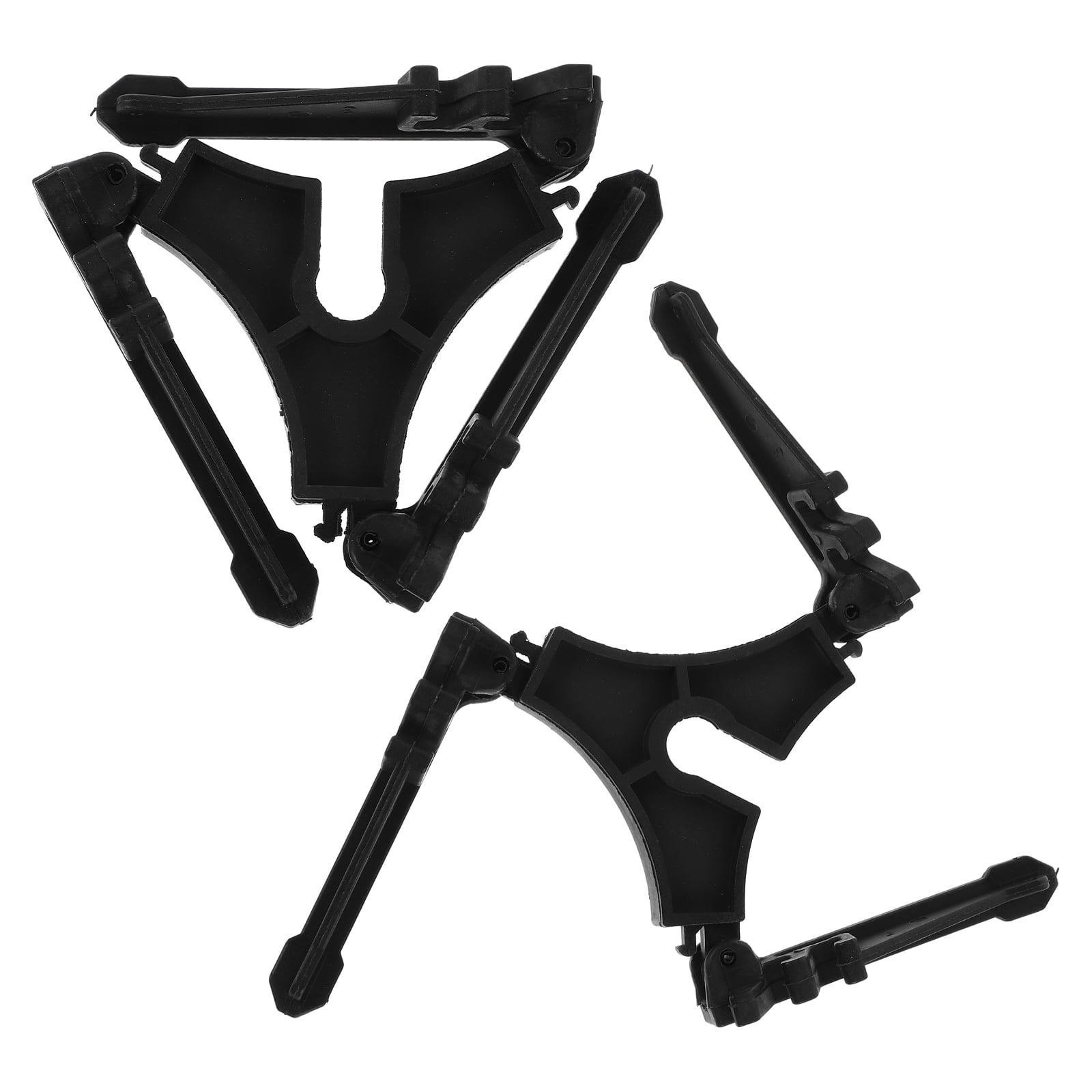 HEMOTON 2Pcs Foldable Can Rack Camping Gas Tank Bracket Universal Gas ...