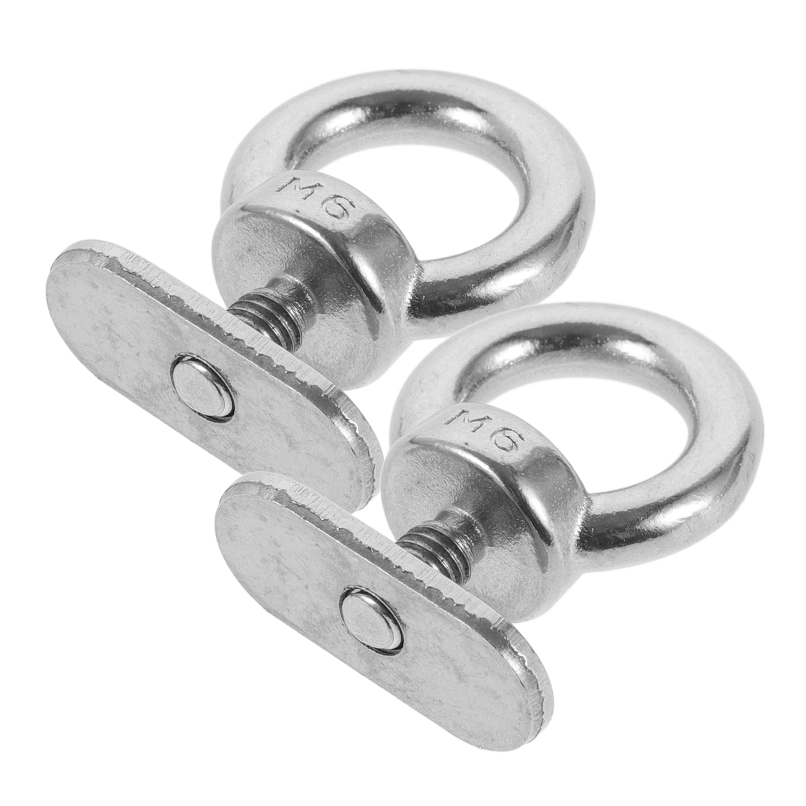 HEMOTON 2Pcs Kayak Track Mount Nut Tie Down Eyelet Screw Stainless ...