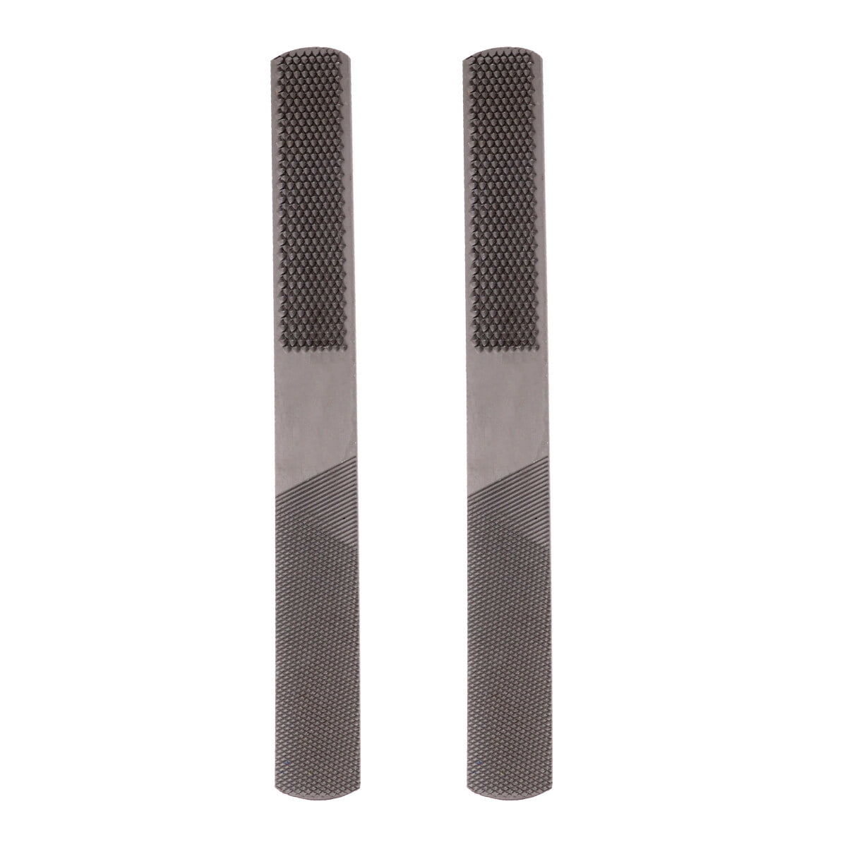 HEMOTON 2pcs 4 In 1 Carbon Steel Rasp File 8 Inch Woodworking File Hand ...