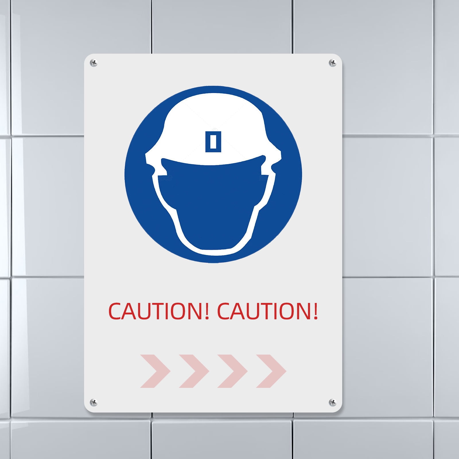 HEMOTON 2pcs Blank Metal SignsBlank Aluminum Sign Waterproof Metal Sign ...