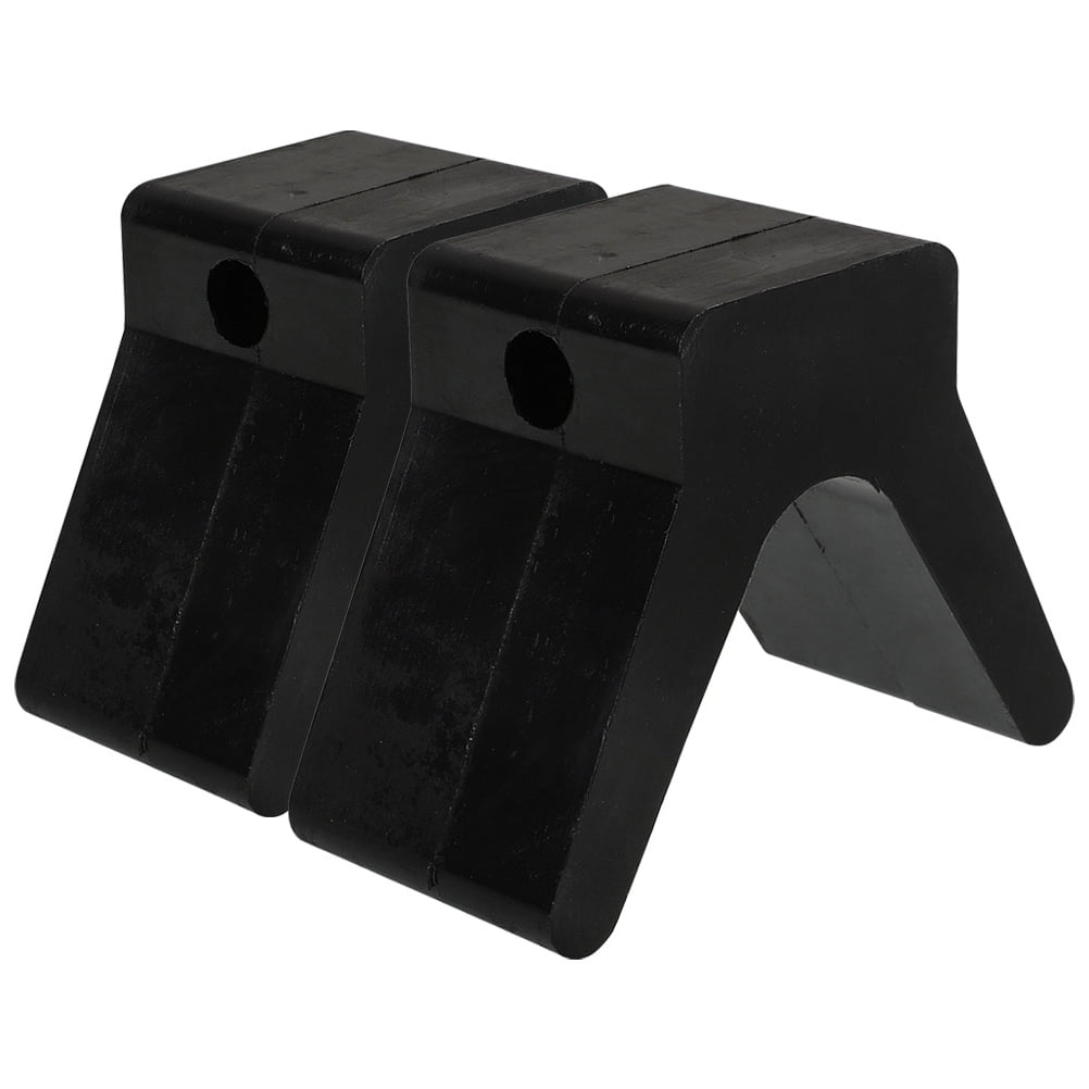 HEMOTON 2pcs Boat Trailer V-Shape Bow Stop Stop Block Marine Trailer ...