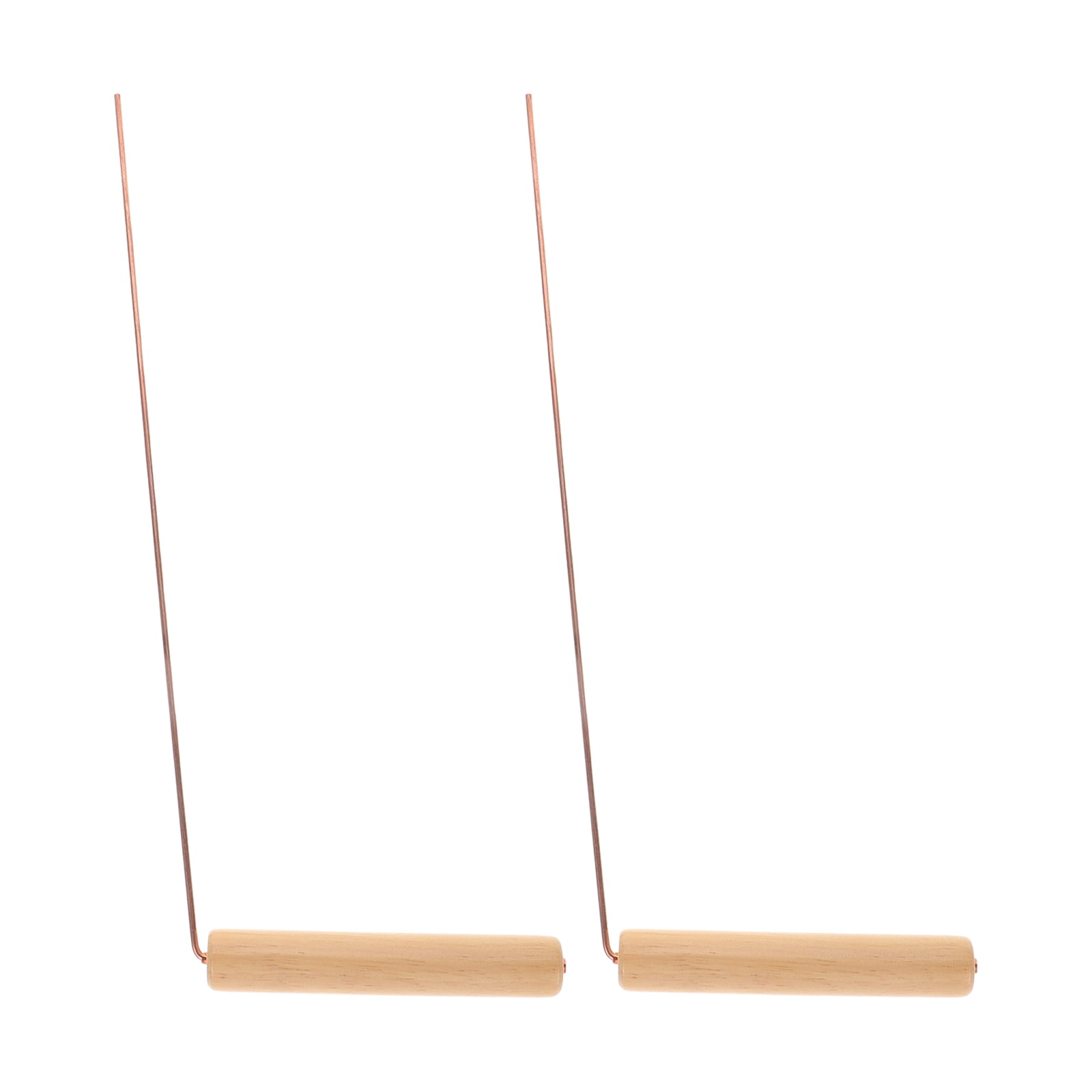 HEMOTON 2pcs Divining Rod Energy Seeking Rod Sturdy Divining Pole Metal ...