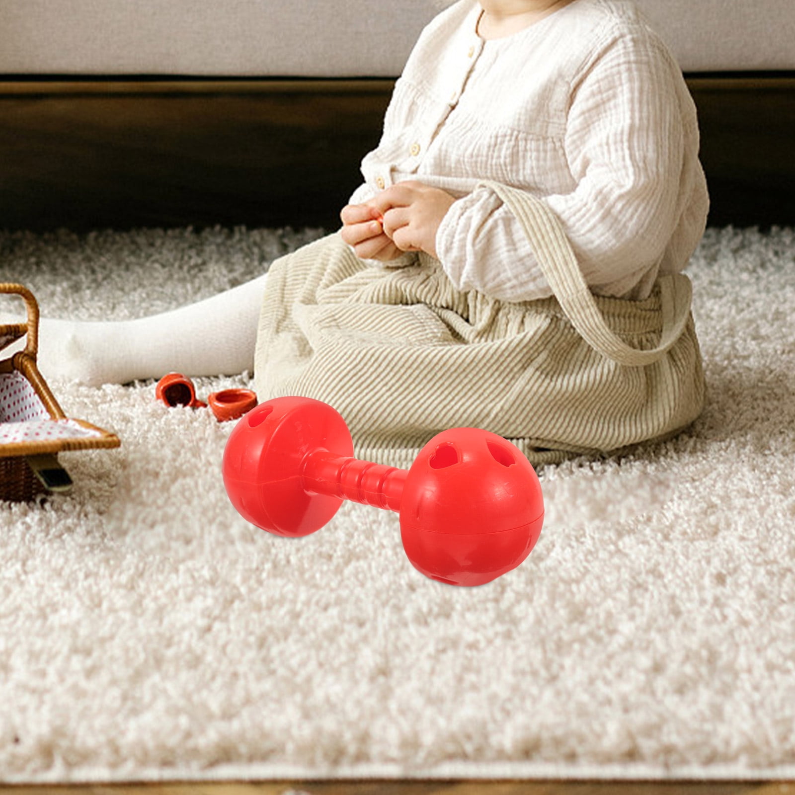 HEMOTON 2pcs Exercising Kids Weights Small Kids Dumbbells Interactive ...