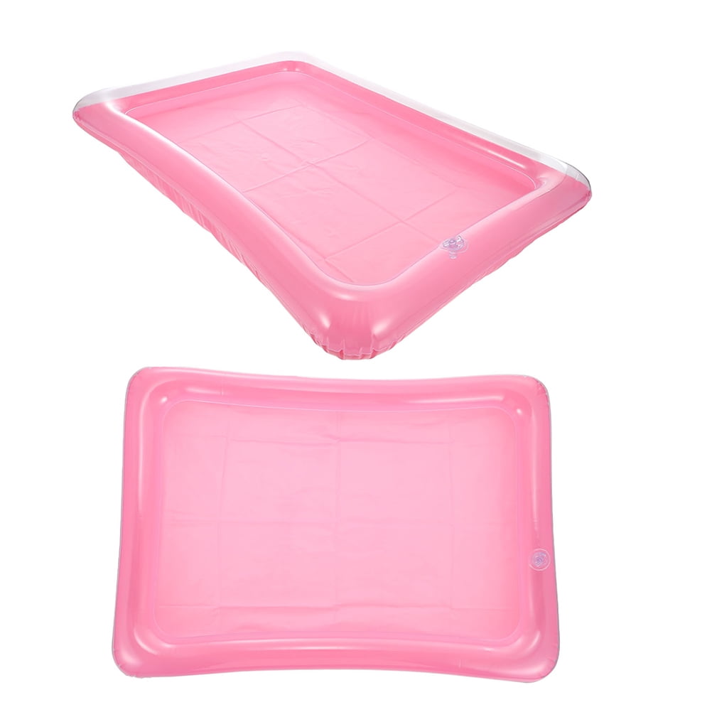 HEMOTON 2pcs Inflatable Floating Ice Tray Pool Party Supply Swimming ...