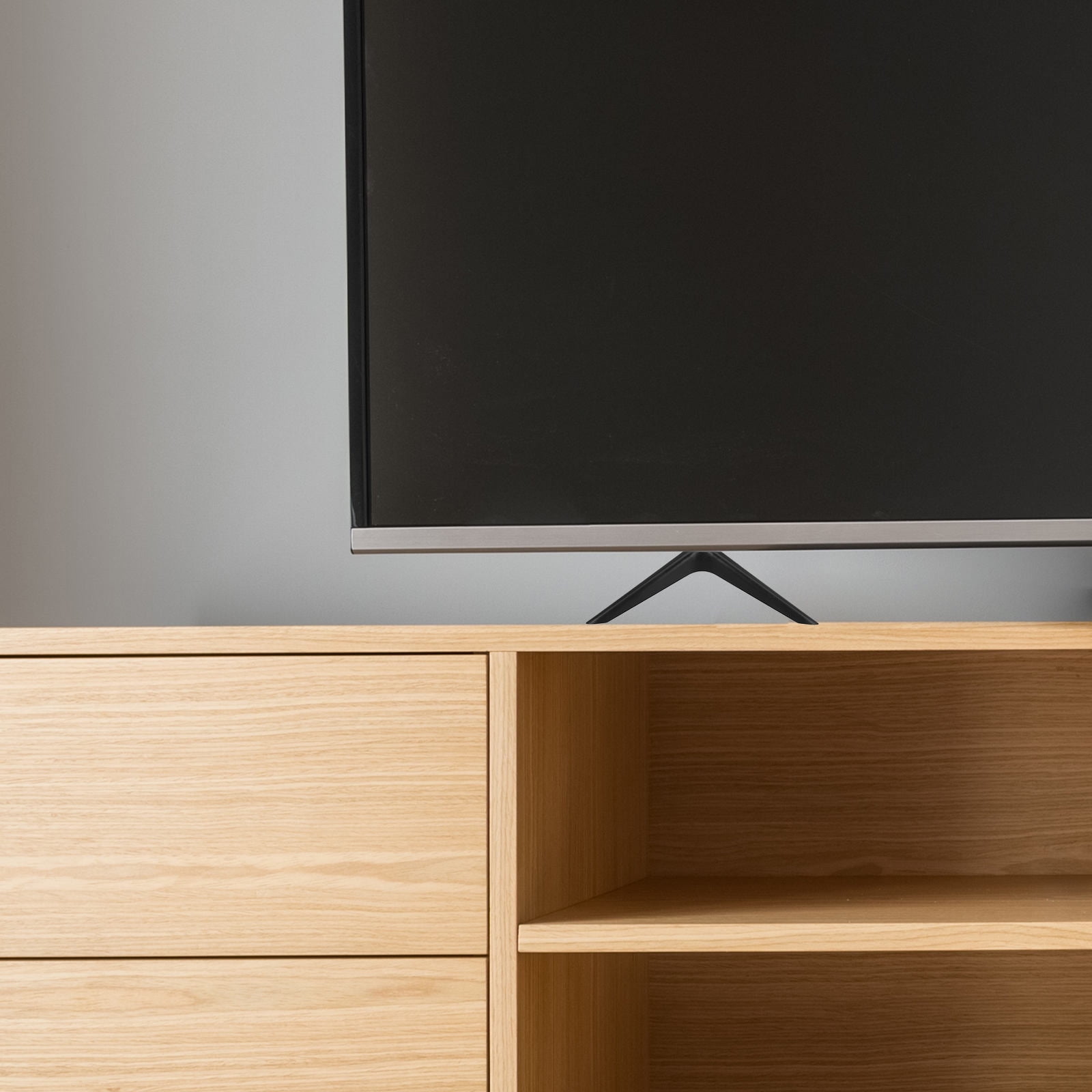 HEMOTON 2pcs Portable TV Stand Universal 37-43 Inches TV Legs with ...