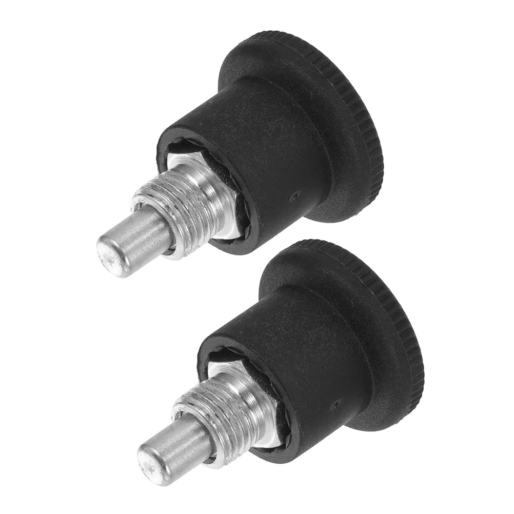 HEMOTON 2pcs Pull up Spring Knob and Adjustment Fitness Pop Pull Pin Knob for Exercise Bike Pin ...