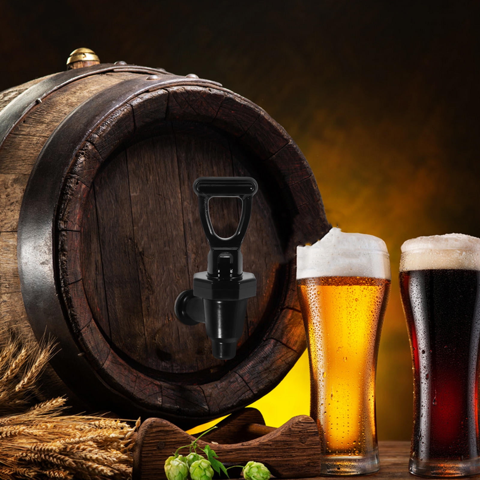 HEMOTON 2pcs Water Dispenser Spigot Handles Beverage Barrel Milk Tea ...