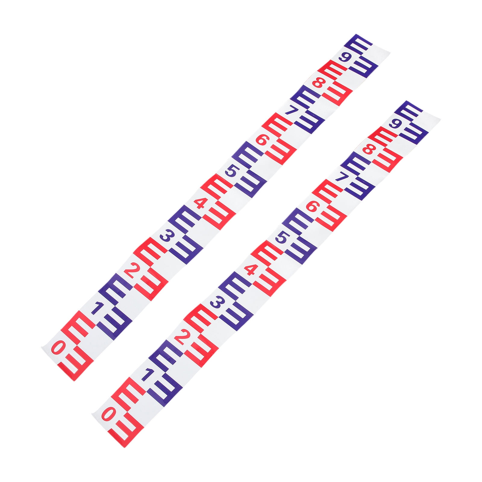 HEMOTON 2pcs Water Level Gauge Sticker Height Indicator Adhesive Ruler ...