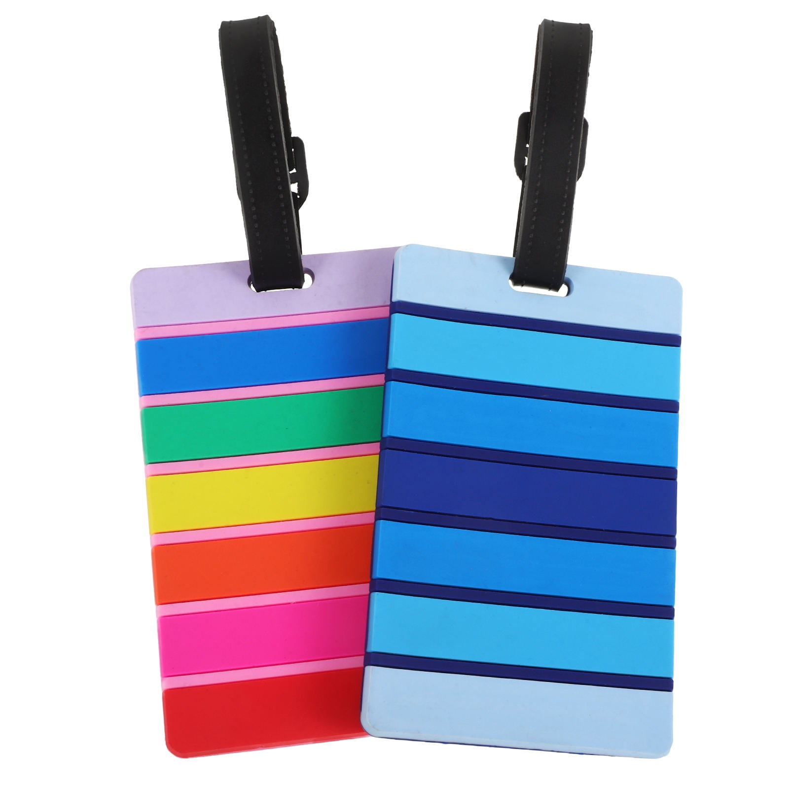 HEMOTON 2pcsLuggage Tags Business Card Holders Baggage Tag Travel Id ...