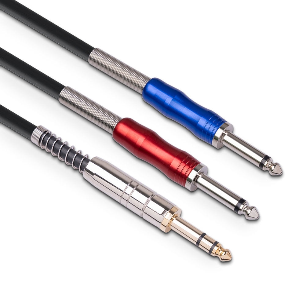 HEMOTON 3 M Audio Connection Line Stereo to Dual Mono Cable PVC ...