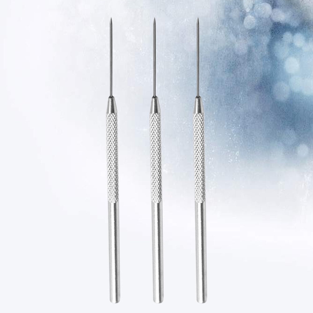 RENACLIPY Pottery Sculpting Needles Set, 3PCS Stainless Steel Clay ...