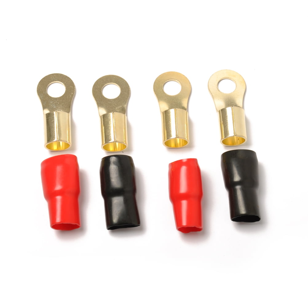 HEMOTON 3 Pairs Audio Plug Adapters Speaker Wire Connectors Audio Wire ...