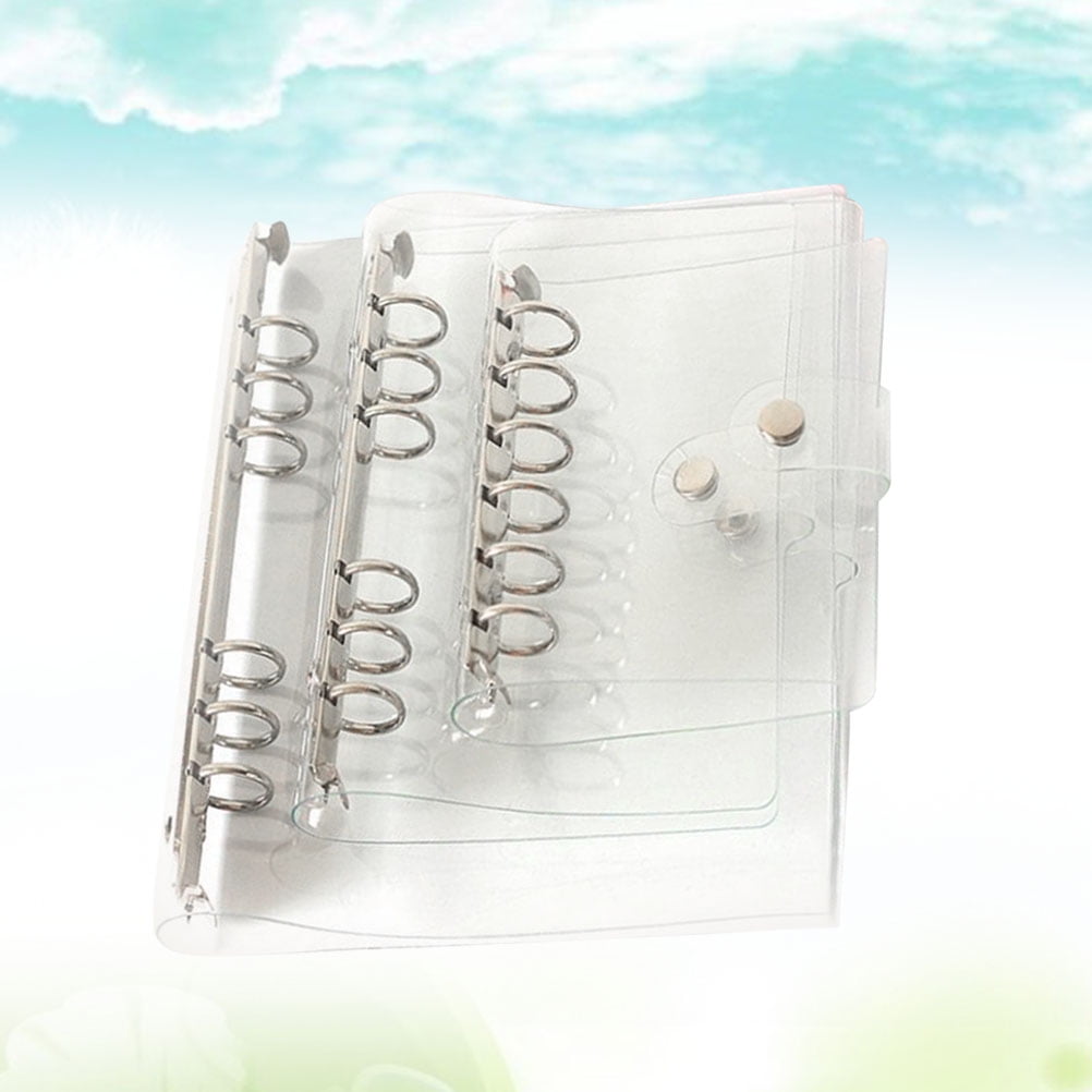 Phenofice Students Use Loose-Leaf Shells Transparent PVC 3Pcs - Walmart.com