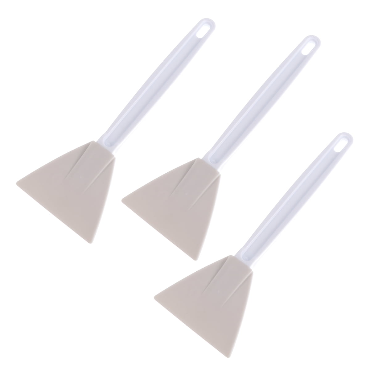 HEMOTON Set of 3 Cake Mixing Spatulas Bulk Cream Butter Scrapers for ...