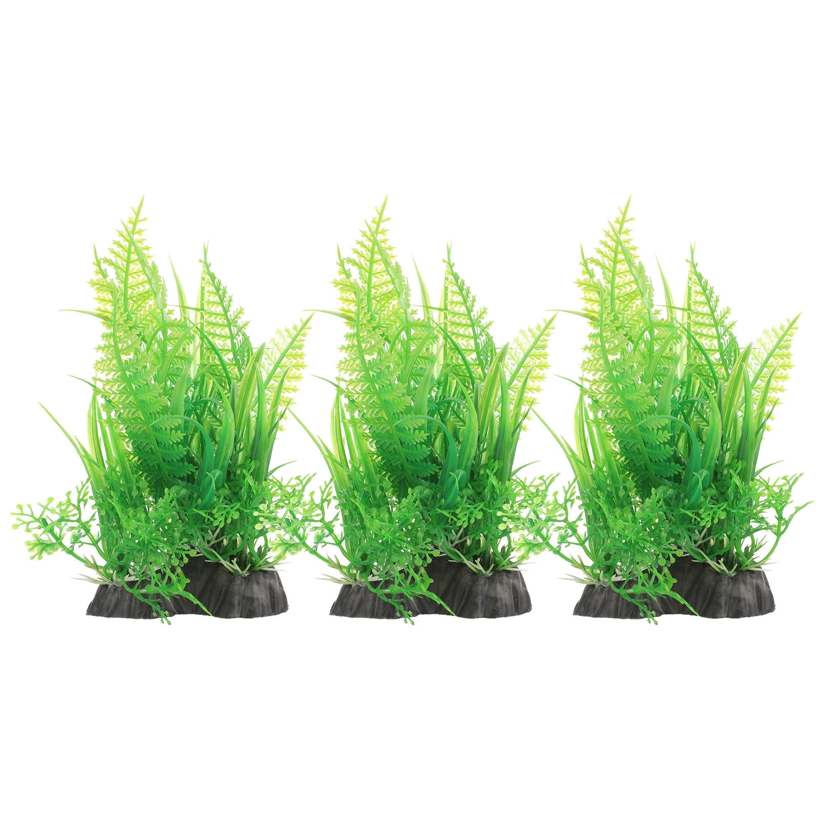 HEMOTON 3 Pcs Simulation Fake Water Plants Decoration Underwater ...