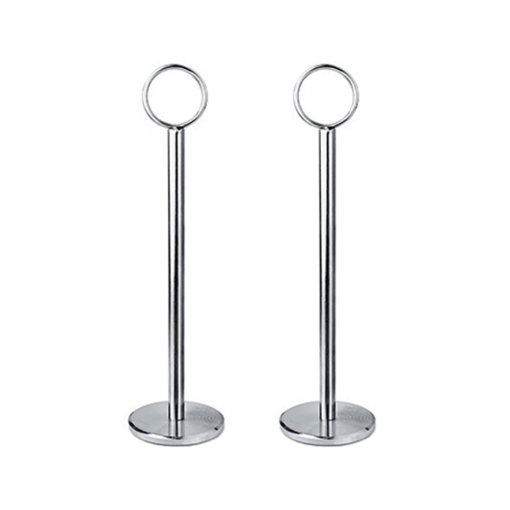 HEMOTON 3 Pcs Wedding Clip Table Memo Holder Organizer Office Silver ...