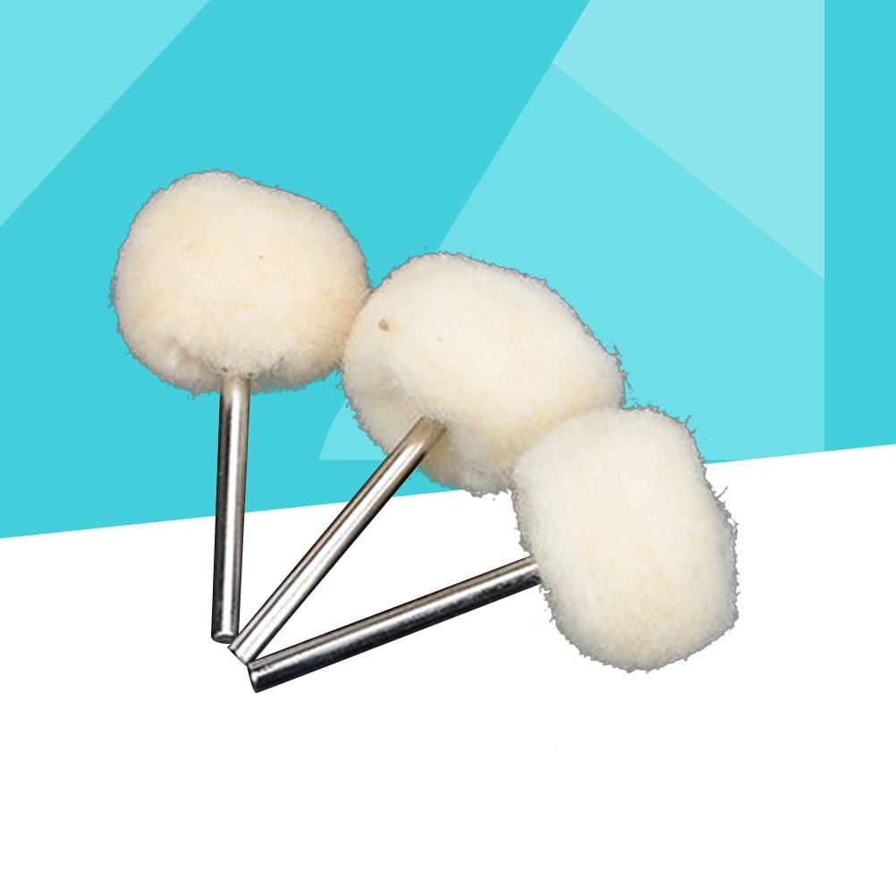HEMOTON 30 PCS Wool Polishing Wheel Rotary Tools Jewelcrafting Rotary ...