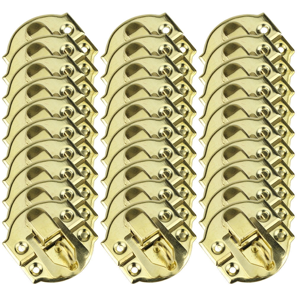 HEMOTON 30 Pcs Decor Wooden Box Buckle Escape Room Sturdy Latch Vintage ...