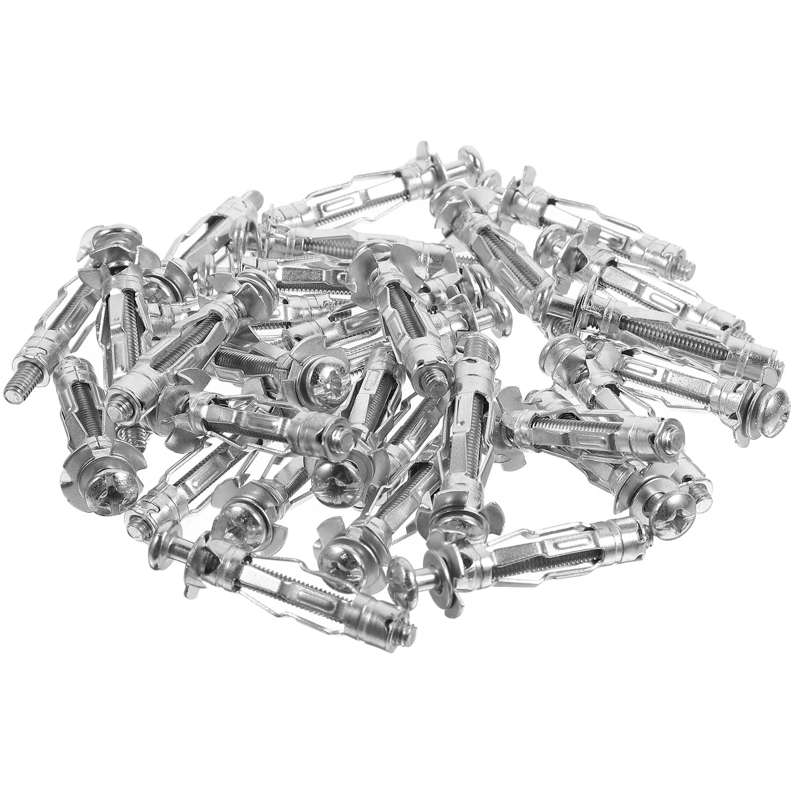 HEMOTON 30 Pieces Hollow Wall Anchors for Drywall and Plasterboard ...